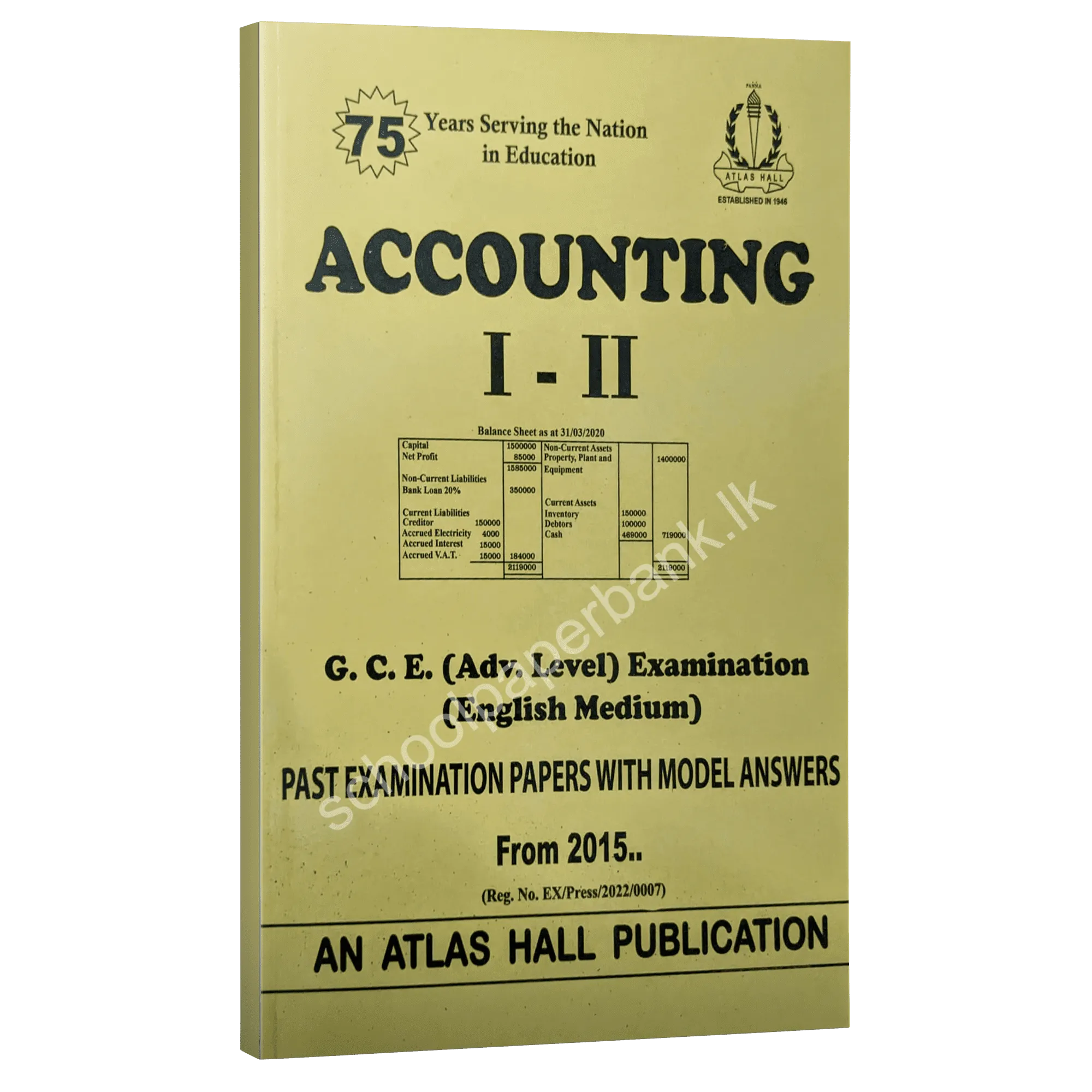 Accounting Past Papers | Atlas Hall | English Medium - School Paper Bank