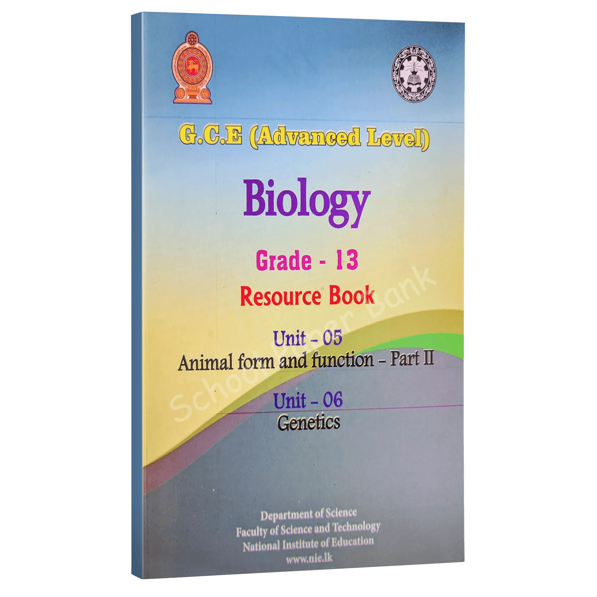 Biology Resources Books | Grade 13 Resource Book Unit 5-ii/6 (nie ...